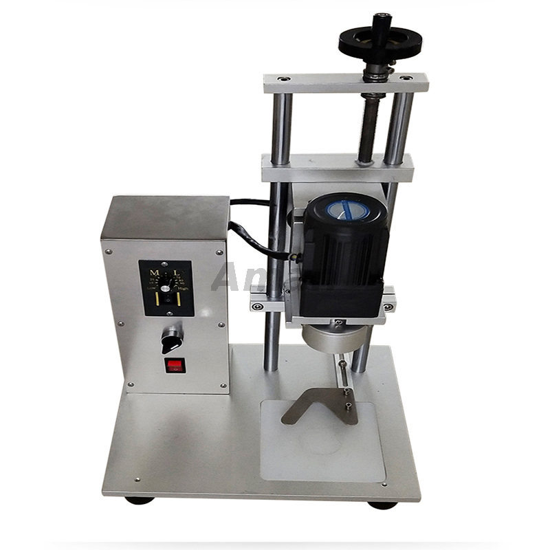 Glass Metal Bottle Jar Screw Press Capping Sealing Machine - Buy Semi ...